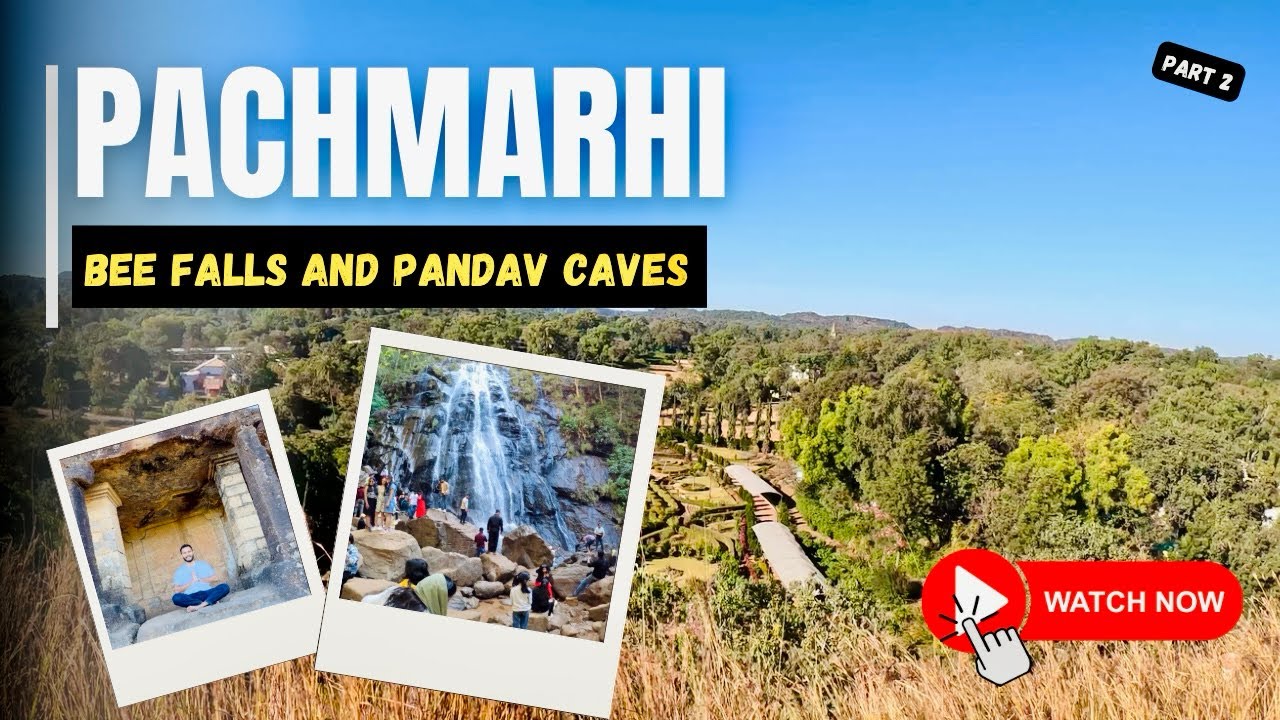 Bee falls | Pandav caves | Pachmarhi | Part 2 - YouTube