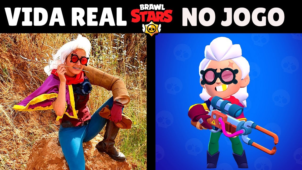 BRAWLERS NA VIDA REAL | OS MELHORES COSPLAY DE BRAWL STARS - YouTube