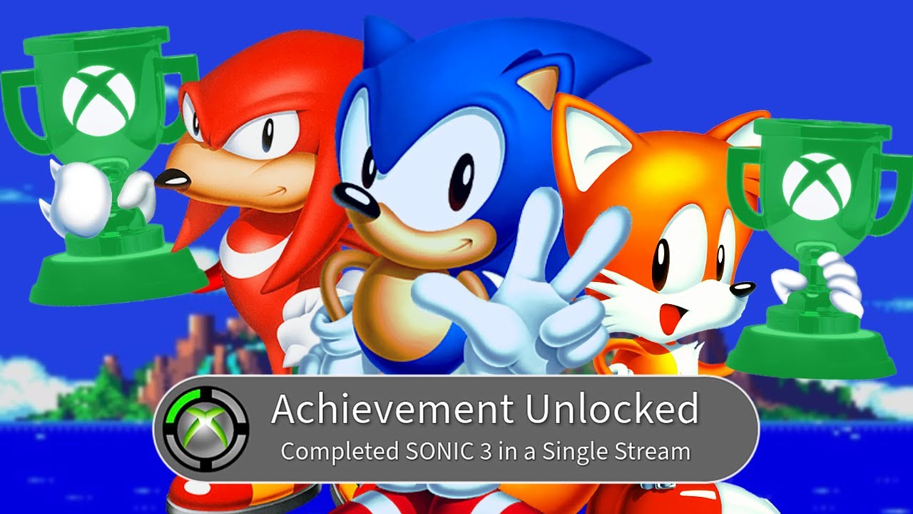 Sonic 3 Achievements Were Amazing - YouTube