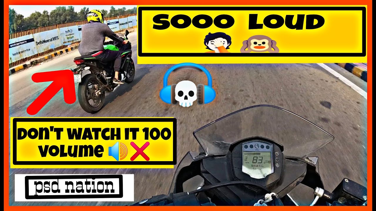 🔴Don't watch it at 100 %volume🙉|| Loudest ninja ever || Soo loud || KTM ...