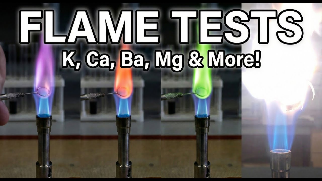 The GLOW of Chemistry: Flame Tests & Magnesium | AQA GCSE Chemistry ...