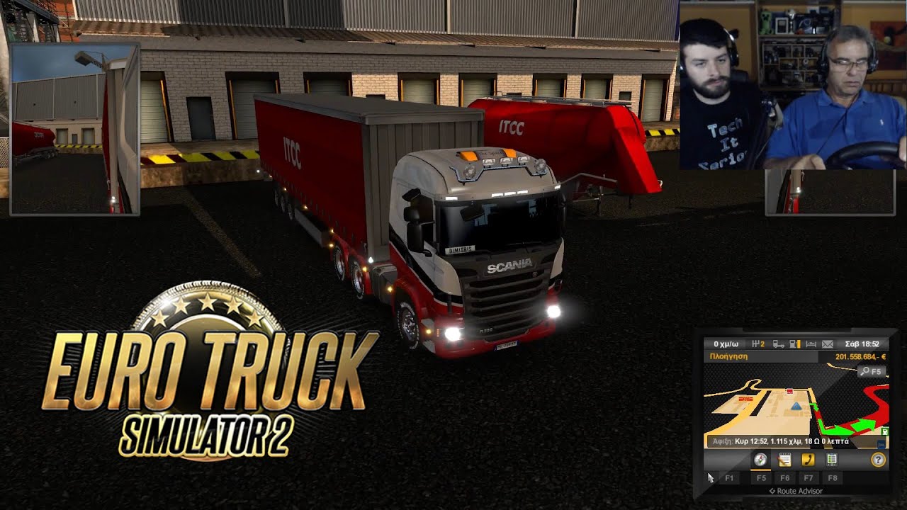 Χάρτες, Mods... Χαλαρά! - Euro Truck Simulator 2 |#4| TechItSerious ...