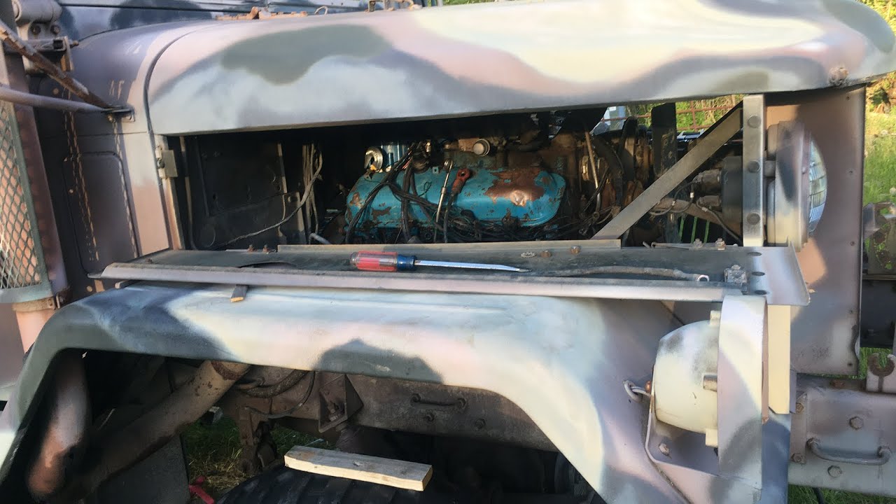 M35A2 V8 Engine Swap Part 7 - YouTube