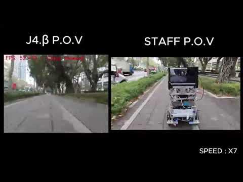 Autonomous Sidewalk Navigation Featuring End-to-End RGB-D Dual-ConvNet Steering - YouTube