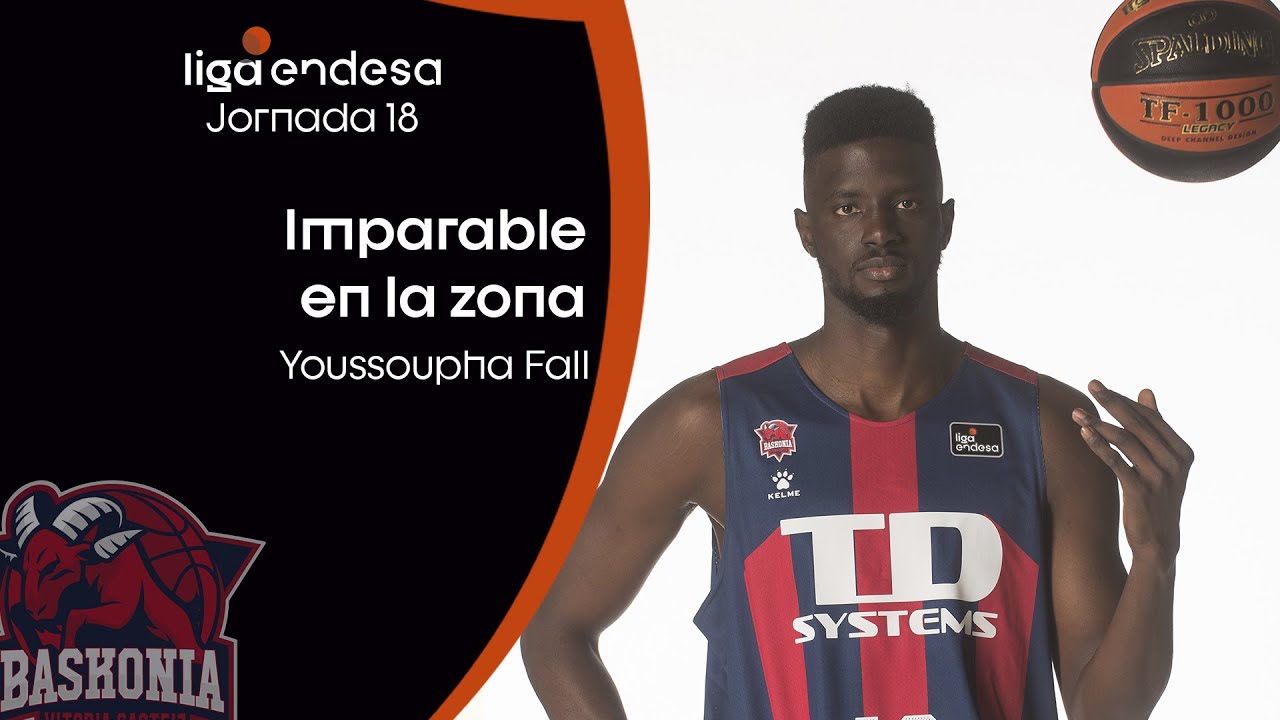 YOUSSOUPHA FALL, imparable en la zona | Liga Endesa 2020-21 - YouTube