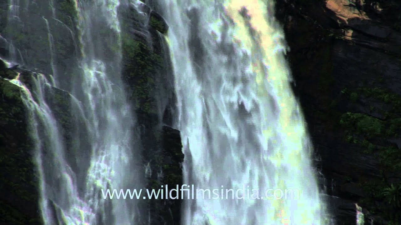Astonishing view of Jog falls - YouTube