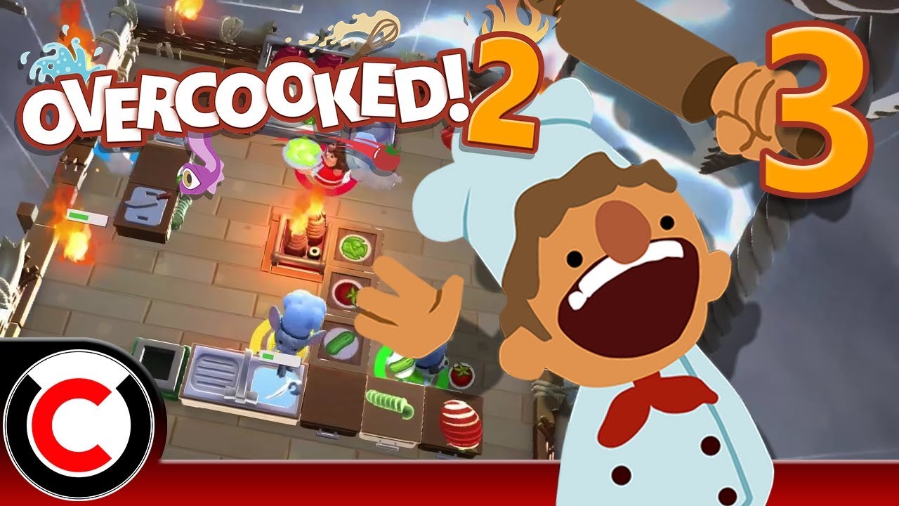 Overcooked! 2: Abandon Ship! - #3 - Ultra Co-op - YouTube