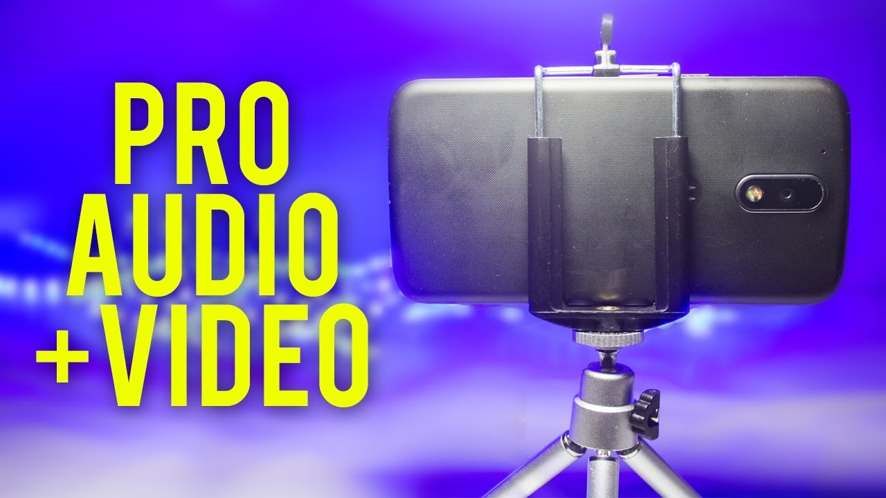 How to Make PROFESSIONAL YOUTUBE VIDEOS USING MOBILE ONLY!! Audio ...