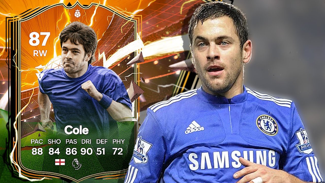 87 HERO JOE COLE PLAYER REVIEW FC 24 - YouTube
