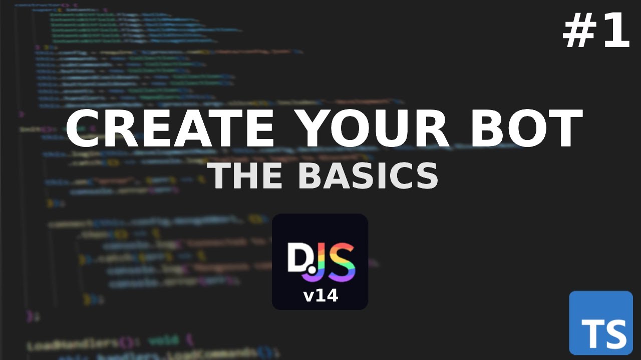 Create Your Bot Typescript Discordjs Series 1 Youtube 8079