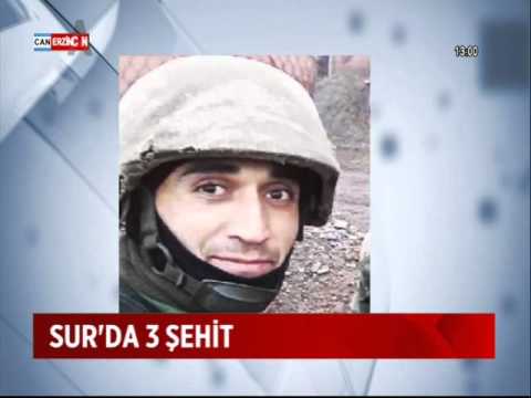 SUR'DA 3 ASKER ŞEHİT