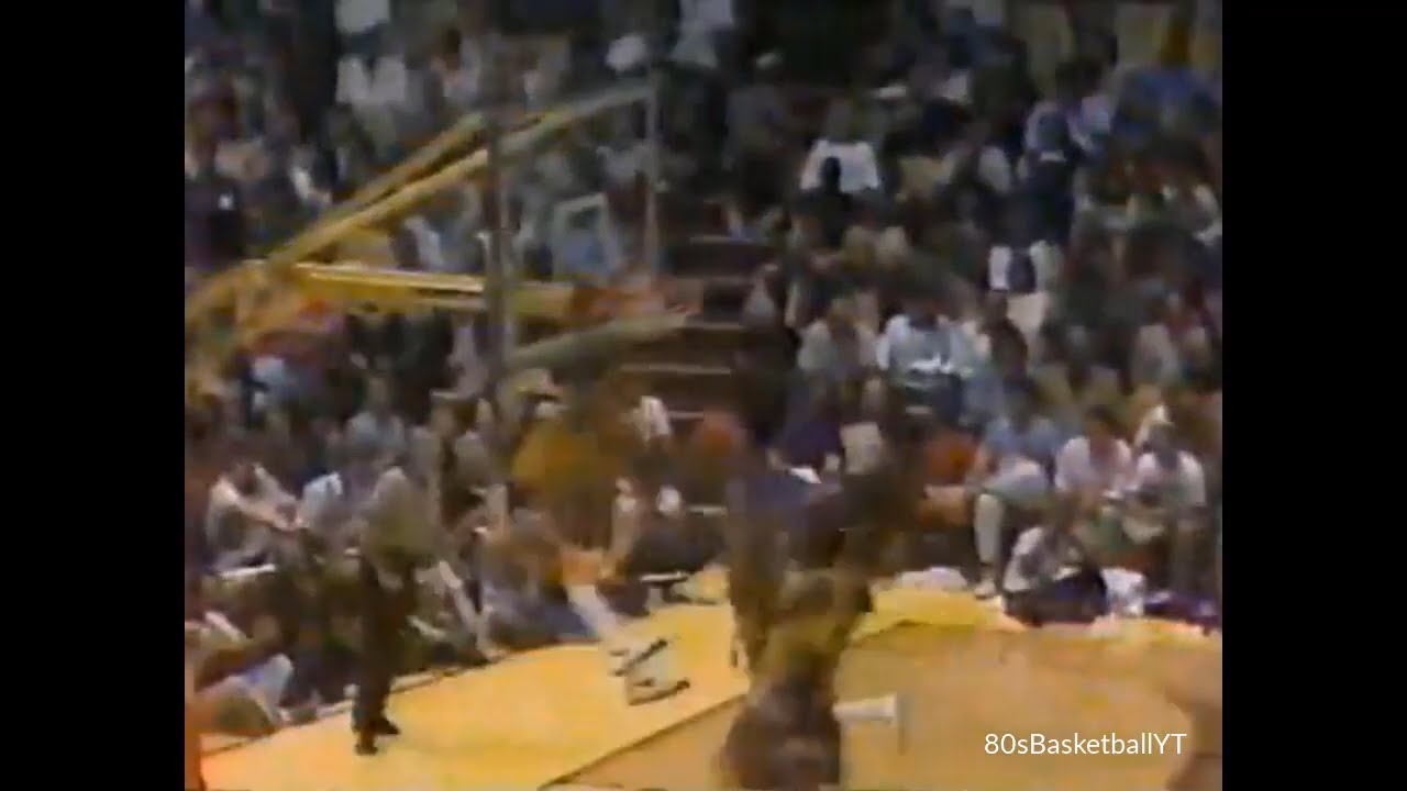 Byron Scott with Two One-Handed Dunks vs Suns - YouTube