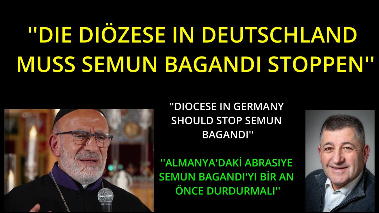 ''DIE DIÖZESE IN DEUTSCHLAND MUSS SEMUN BAGANDI STOPPEN'' - YouTube