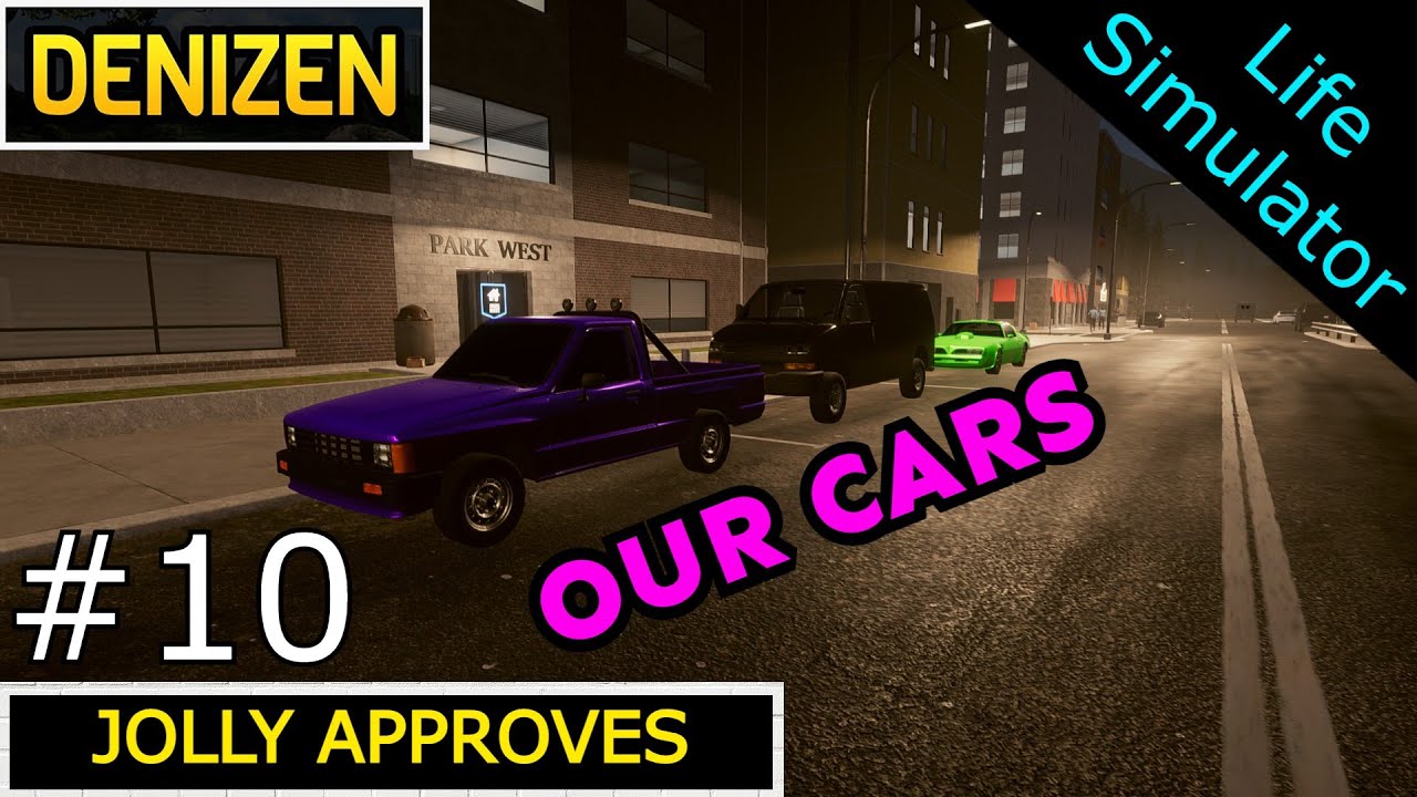 Denizen | Life Simulator | Episode 10 | LETS GET THE MUSCLE CAR! - YouTube