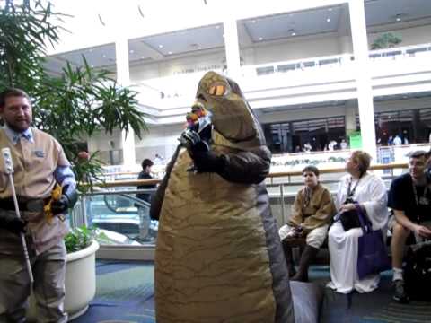 Jabba the Hutt, Fan in Costume, Star Wars Celebration V Orlando ...