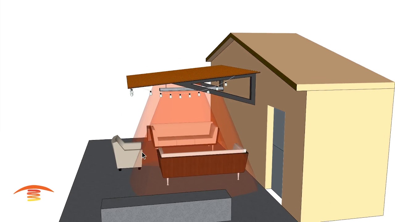 Infratech on a Sloped Ceiling and How to Keep it Level SL4024 or C4024 ...