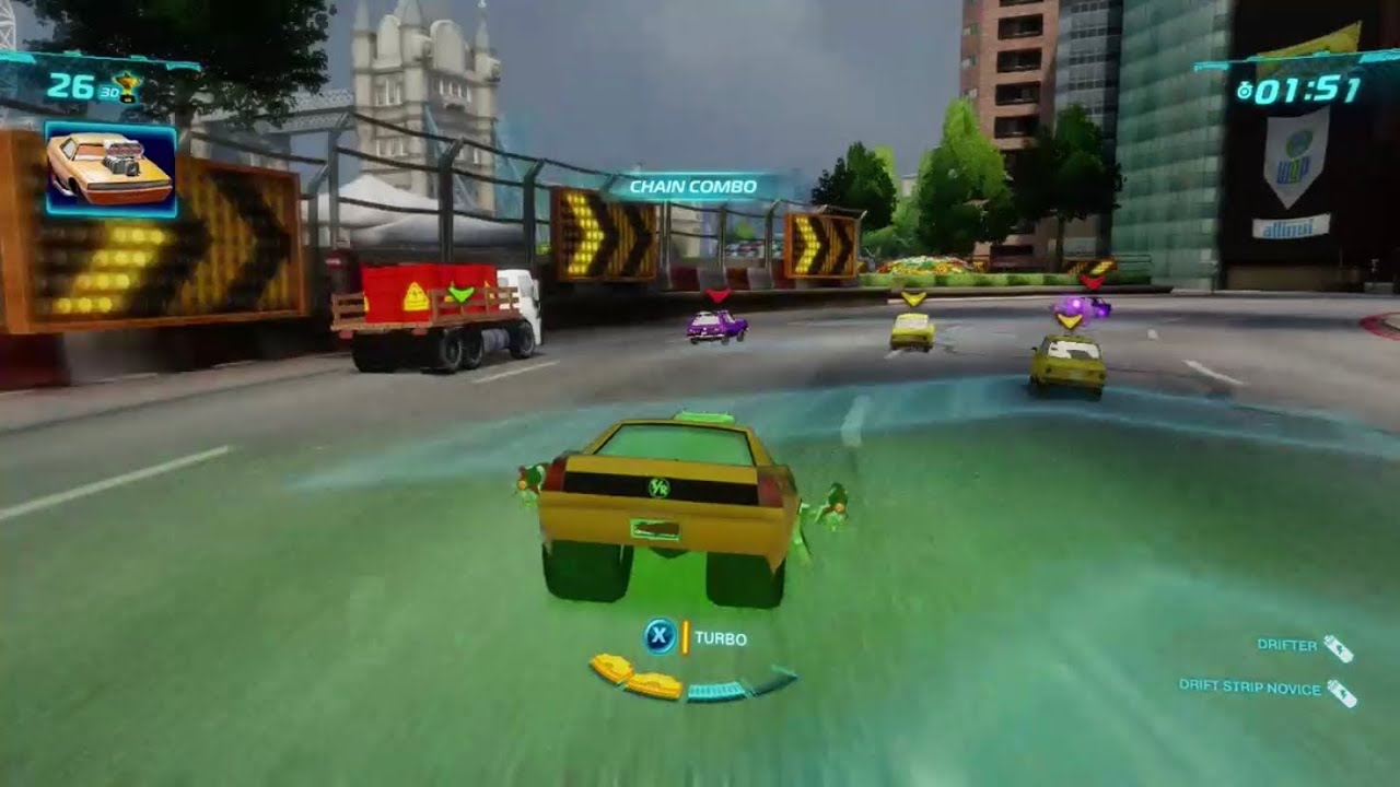Cars 2 The Video Game | Snot Rod - Hyde Tour on Attack | - YouTube