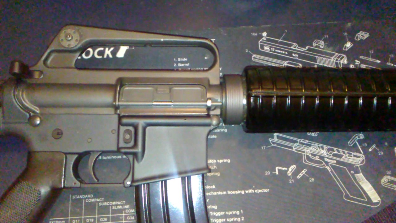 My retro Colt M16 build. - YouTube