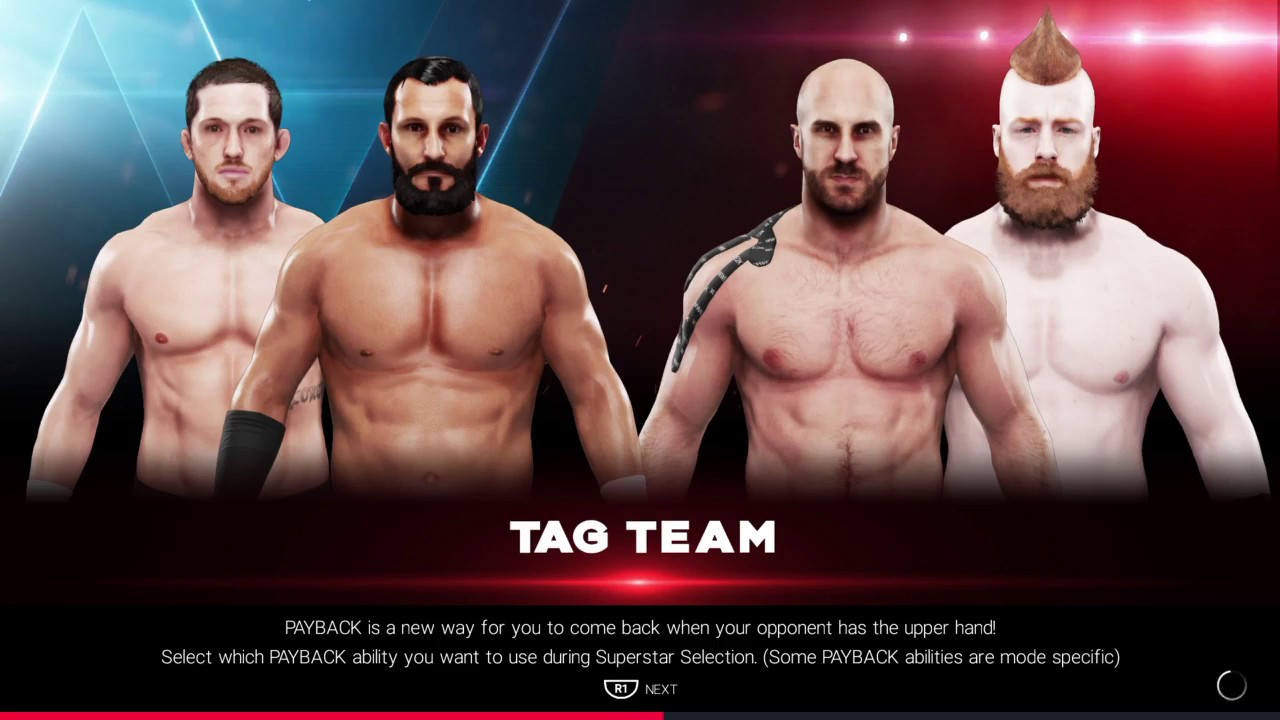 WWE 2K19 - Undisputed Era (Bobby Fish & Kyle O'Reilly) Vs The Bar - YouTube