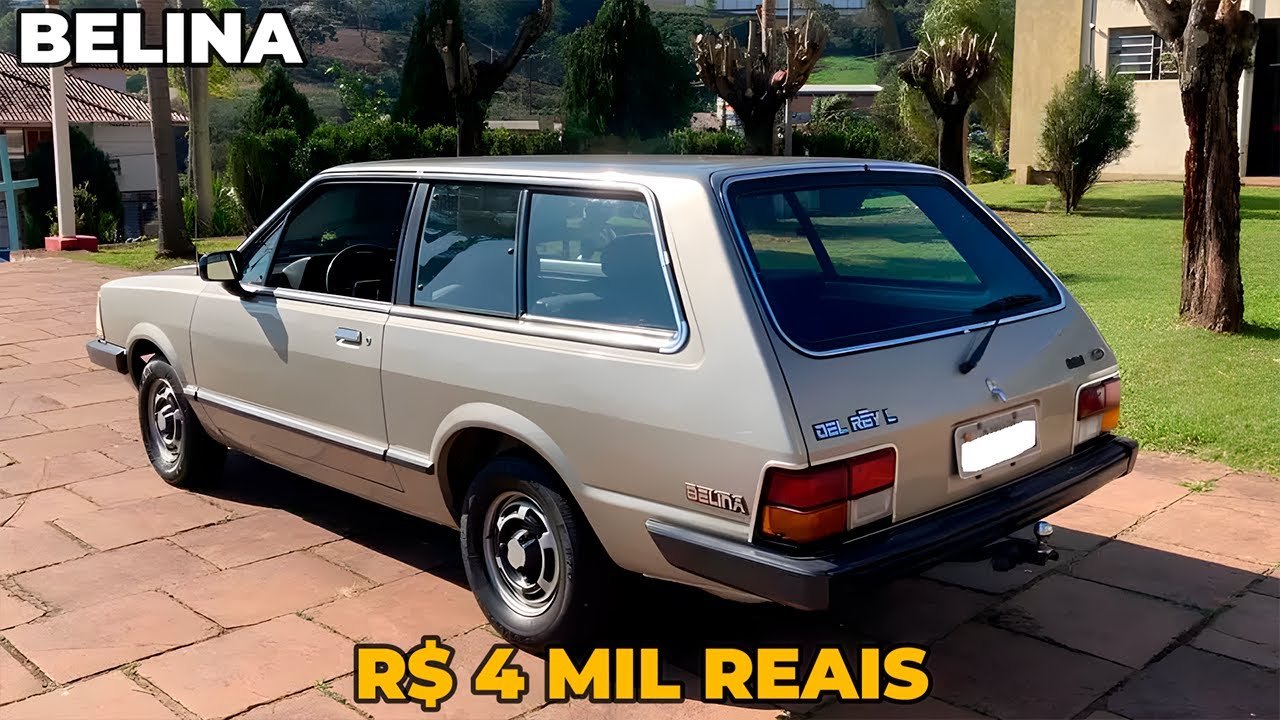 FORD BELINA À VENDA POR APENAS 4 MIL REAIS - YouTube
