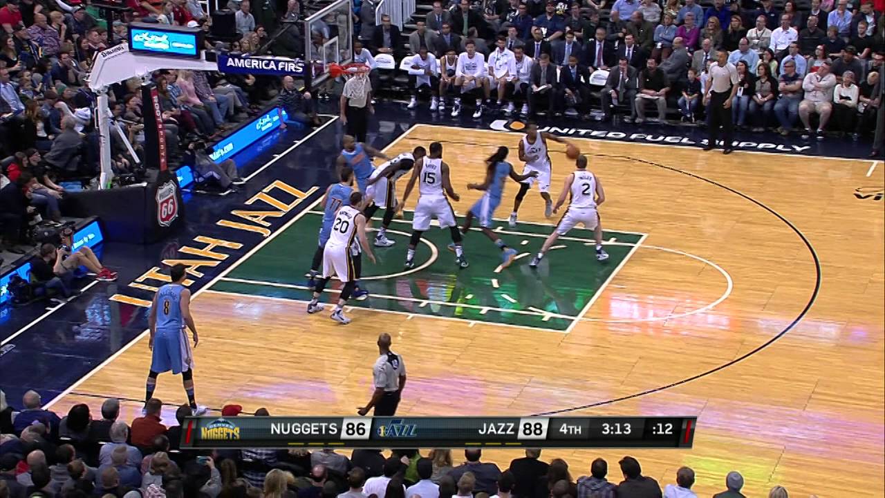 Denver Nuggets vs Utah Jazz - December 18, 2015 - YouTube