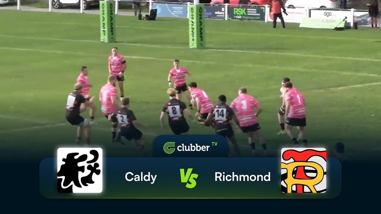 Caldy v Richmond | Champ Rugby | 11/10/2025 - YouTube
