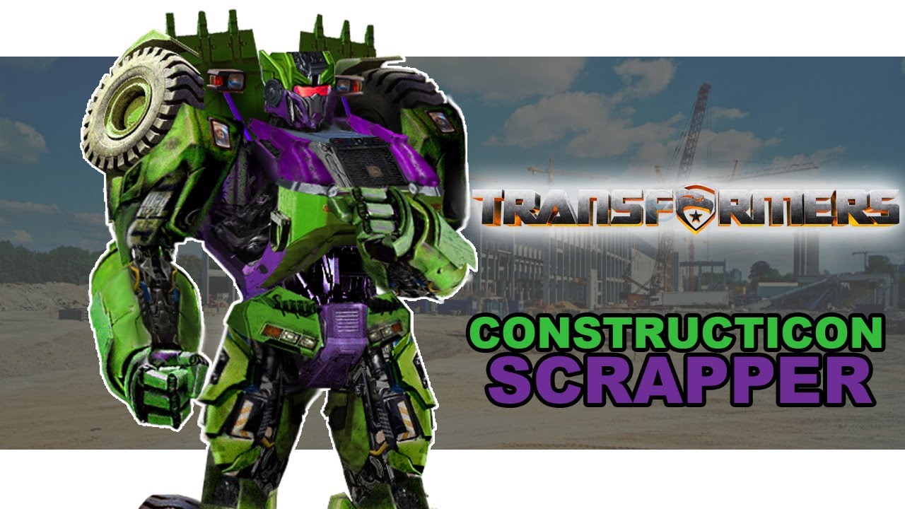 IF Constructicon Scrapper Were in Transformers Rise Of The Beasts (Fan Art) - YouTube