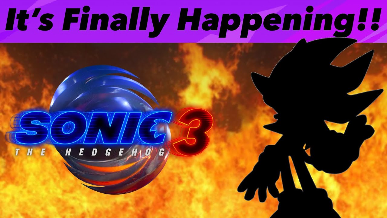 Shadows Render For Sonic Movie 3 Has LEAKED 👀 - YouTube