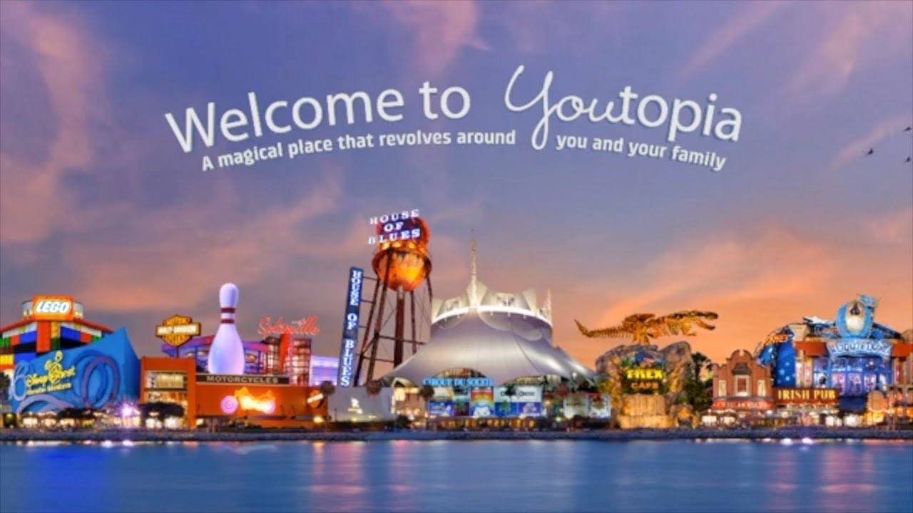 Downtown Disney Walt Disney World Resort Youtopia (2014) - YouTube