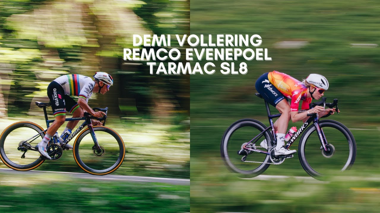 Tarmac SL8 x Demi Vollering x Remco Evenepoel - YouTube