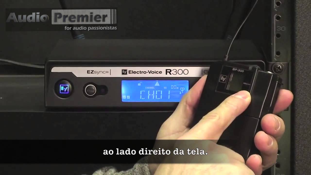 Electro-Voice - R300 - BP300 - Clear Scan & EZ Sync - YouTube