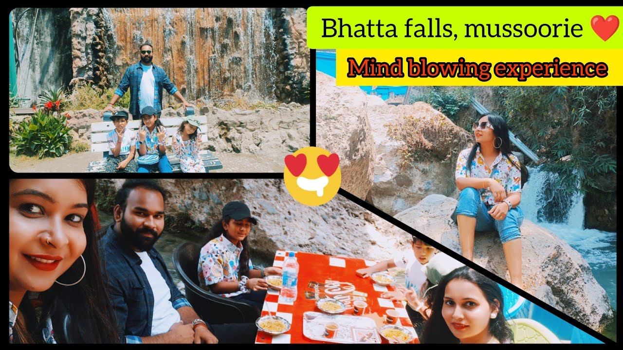 Bhatta falls l do not forget to visit this beautiful place in Mussoorie ...