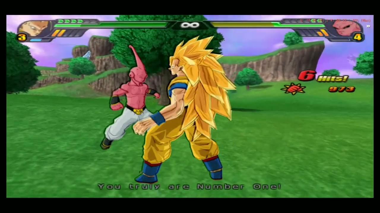 Kid Buu Vs Goku Battle for the Universe Dragon Ball z Tenkaichi 3 AETHERX2 Android gameplay Buu ...