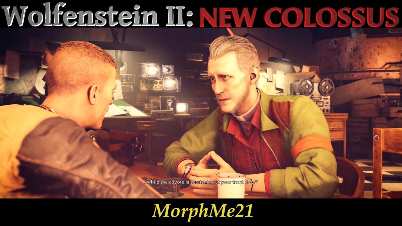 Wolfenstein II: New Colossus - part 17: Rescue Horton - YouTube
