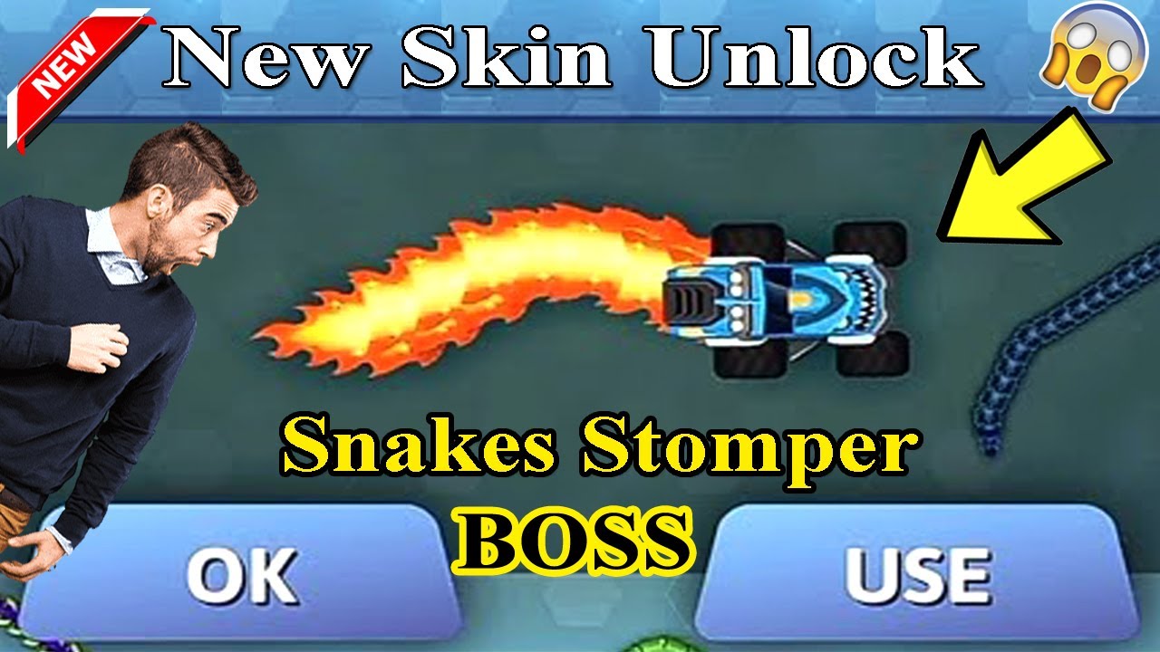 How to Unlock New Boss SNAKES STOMPER in snake io games | Epic Snake ...
