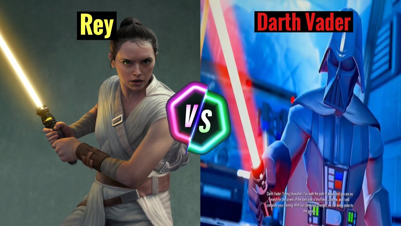 Disney Infinity 3.0 - Rey Vs Darth Vader - YouTube