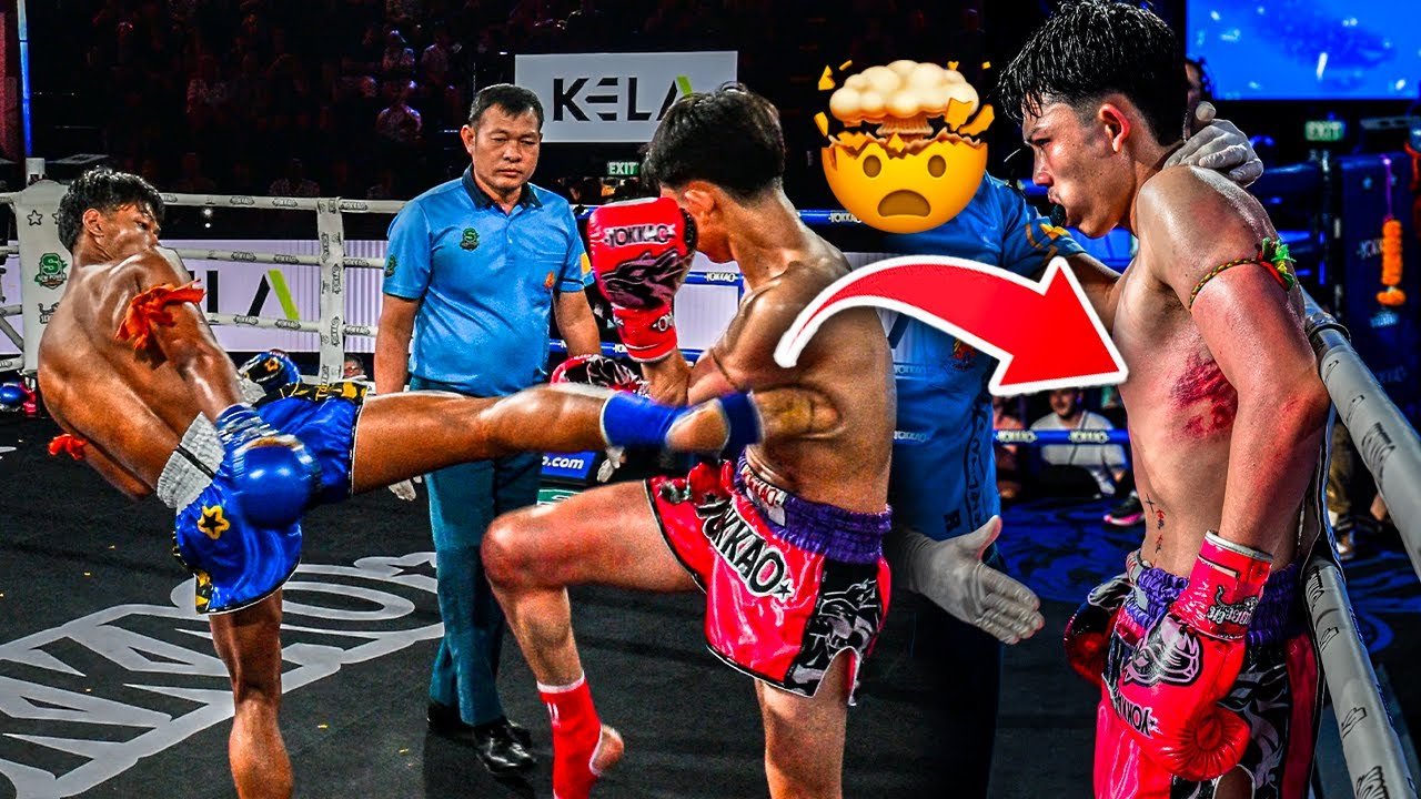The Most Powerful Kick You’ll See Today | Muay Thai Body Kick KO - YouTube