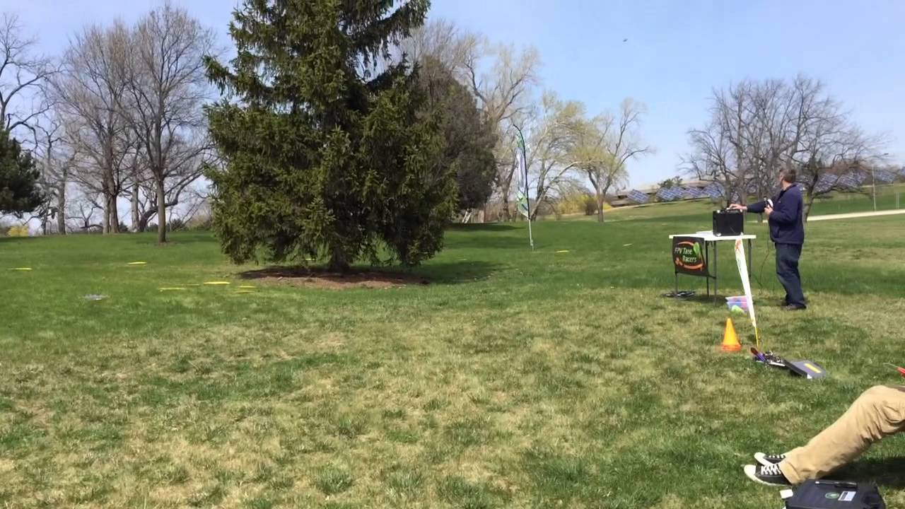 Go Drone X FPV Racers Chicago learn to race event - YouTube