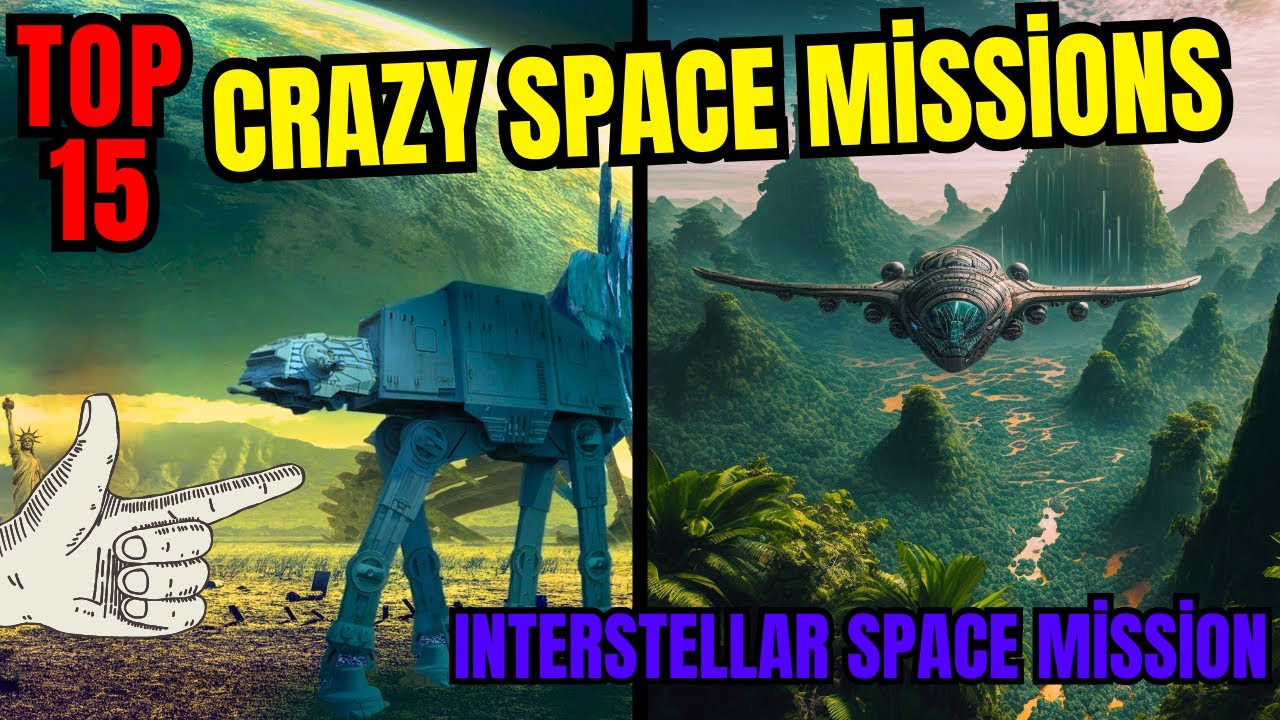 TOP 15 Amazing Future SPACE PROJECTS You Can't Miss - YouTube