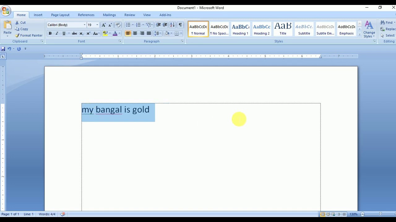 Ms word magic tricks - YouTube