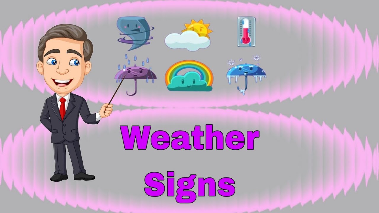 Weather⛈️ Signs🌤Kids Bulb - YouTube
