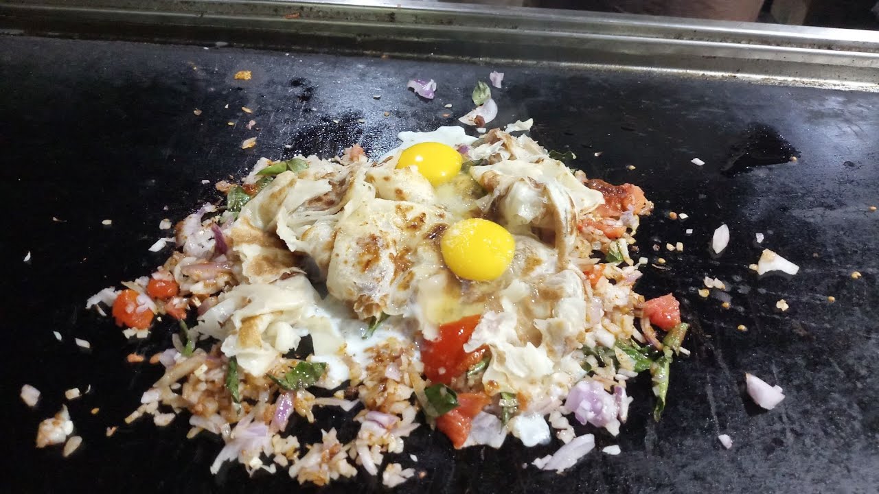 Street Food !!! Special Egg Parota | Dinner Menu | Taste with Chicken ...