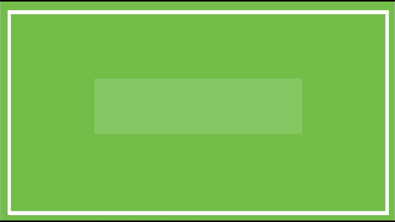 TECH | Green Screen Animated Square Title - YouTube