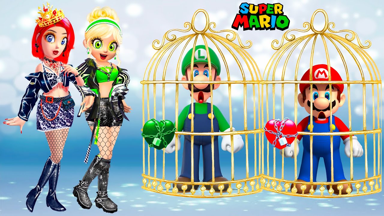 Super Mario, Princess Peach Clothes Switch Up| Fashion wow - YouTube