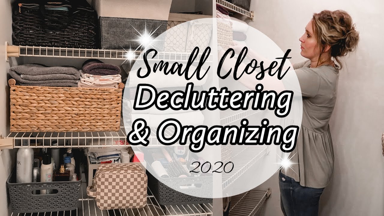 EXTREME CLOSET DECLUTTER | SMALL CLOSET DECLUTTER AND ORGANIZATION ...