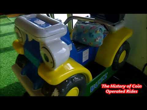 2000s Coin Operated Quadbike Kiddie Ride - Tractor Tom Buzz