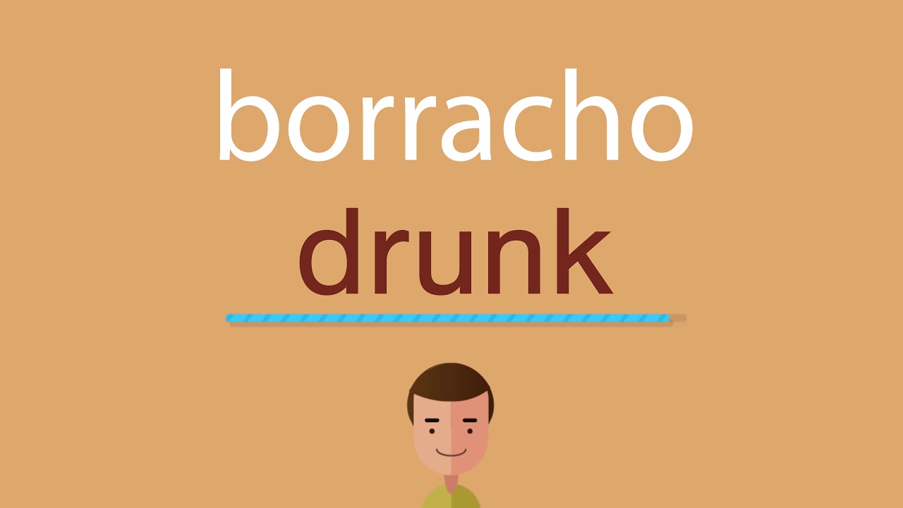 Cómo se dice borracho en inglés - YouTube