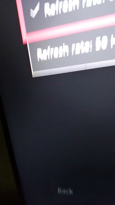 How to increase refresh rate on XBOX - YouTube