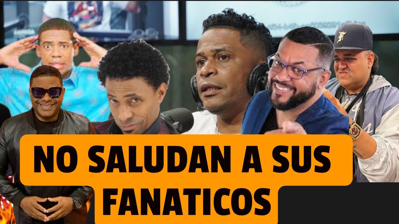 COMEDIANTES dominicano QUE NO SALUDAN A SUS FANÁTICOS - YouTube