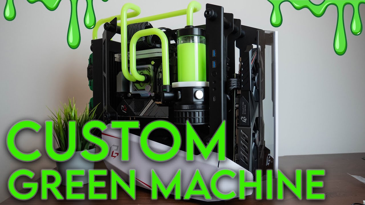 Custom Water Cooled PC build Timelapse - Antec STRIKER - YouTube